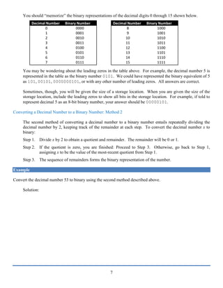 Binary overview | PDF