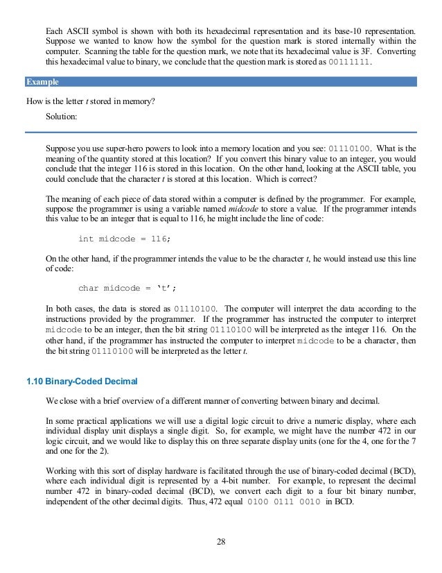 Binary Overview