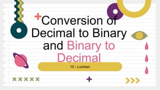 binary-to-decimal.pptx | Computing | Technology & Computing