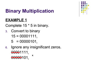 Binary Arithmetic | PPT