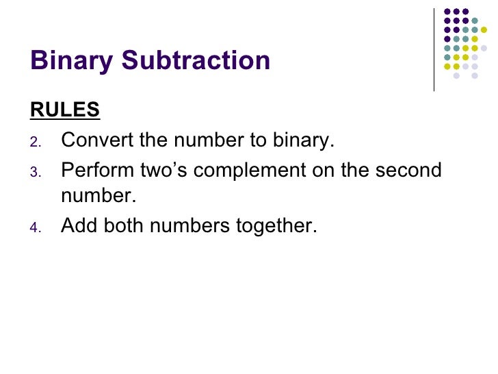 Binary Arithmetic