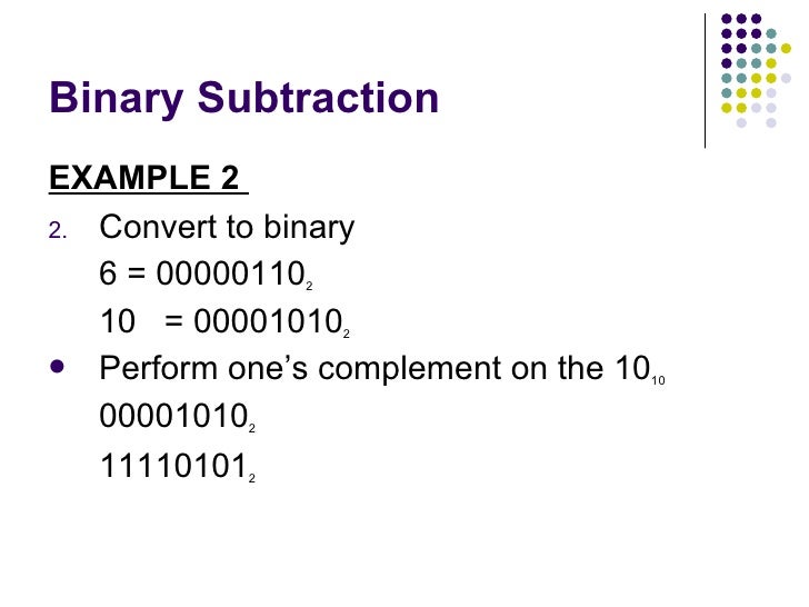 Binary Arithmetic