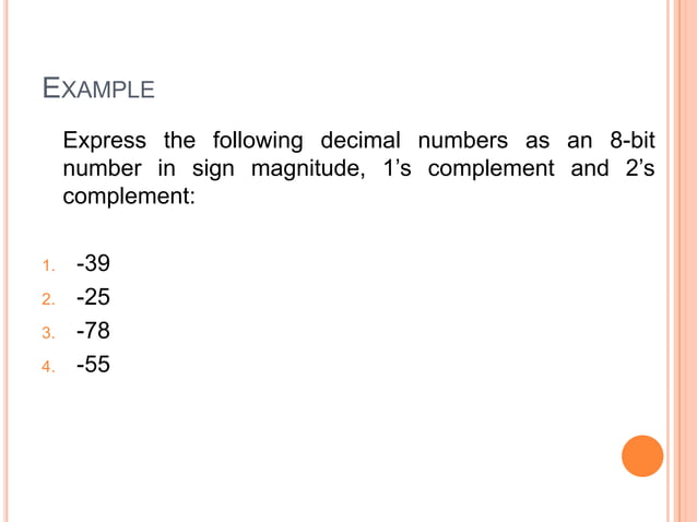 Binary arithmetic | PPTX