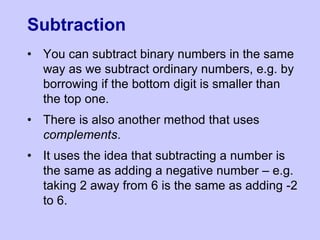Binary arithmetic and algebra basics.ppsx