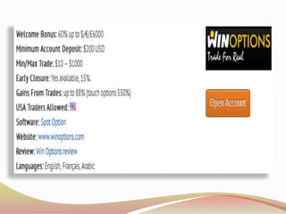 Binary broker | PPTX