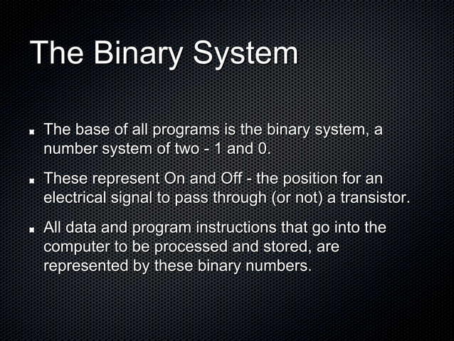 Binary code - Beginning | PPT