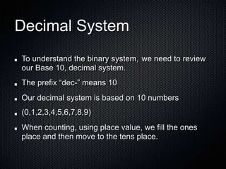 binarycode.pptx | Computing | Technology & Computing