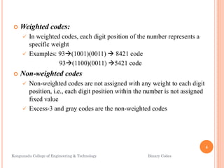 Binary codes | PDF