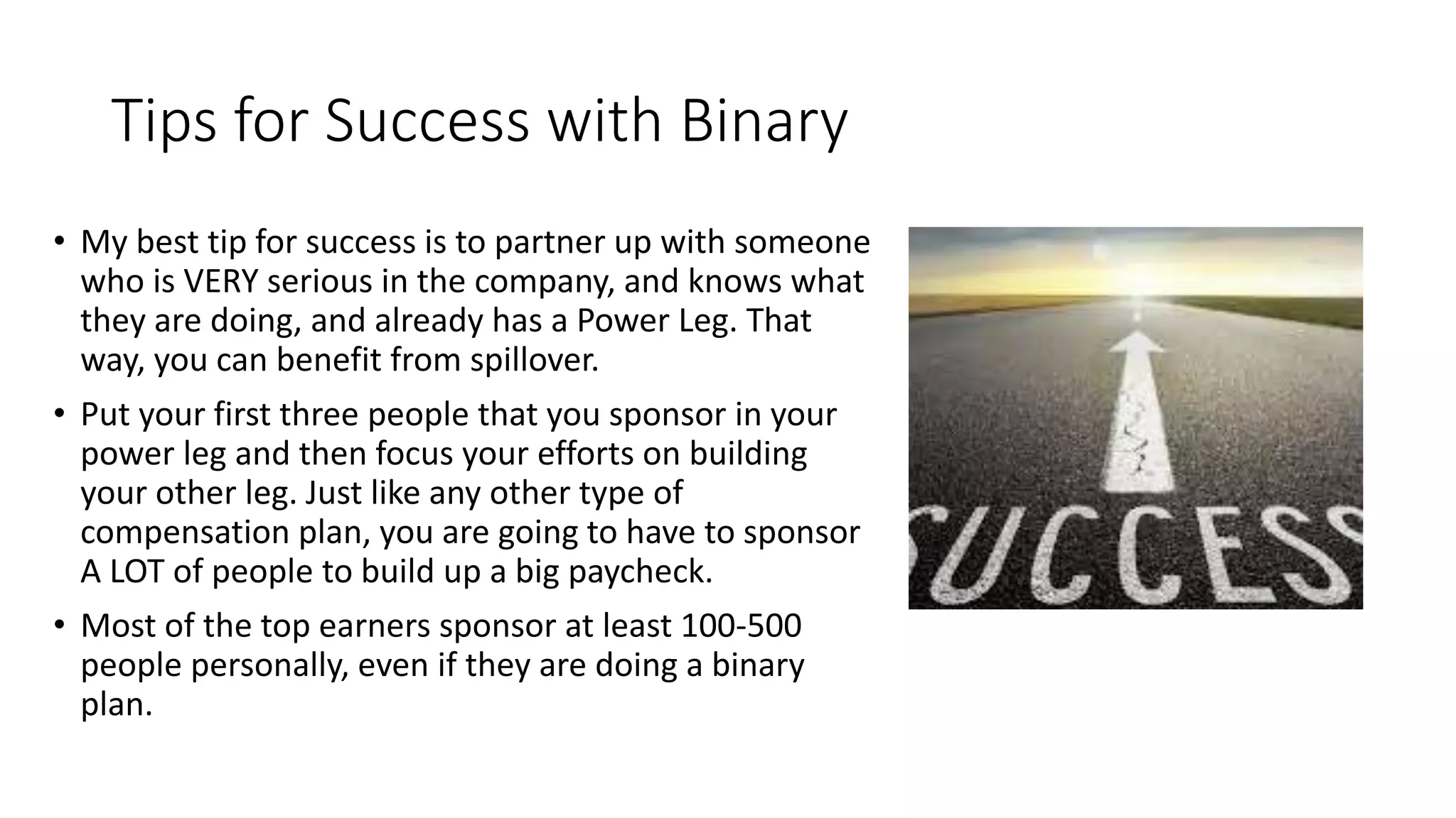 MLM Binary Compensation Plan Overview | PPTX | Business Accounting ...