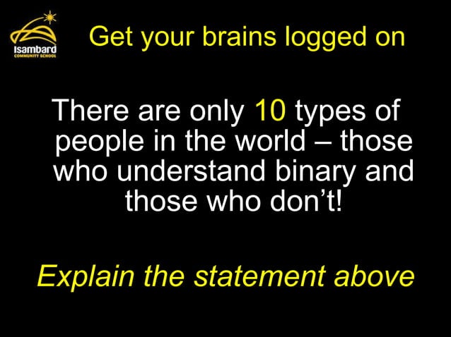 Binary conversion and addition | PPT