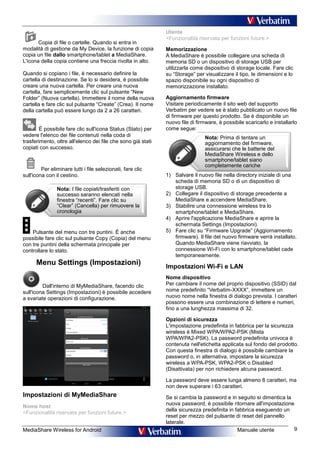 Manuale Verbatim MediaShare Wireless per Android | PDF | Computing ...