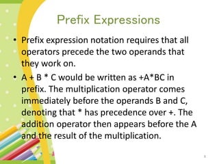 Binary expression tree | PPTX