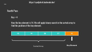 Binary Insertion Sort.pptx