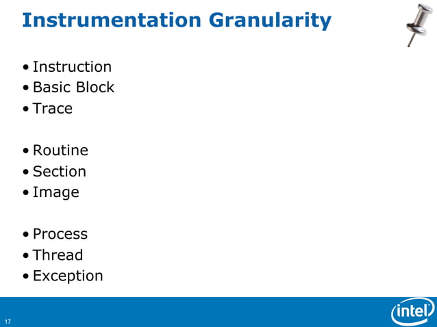 Binary instrumentation - dc9723 | PPT