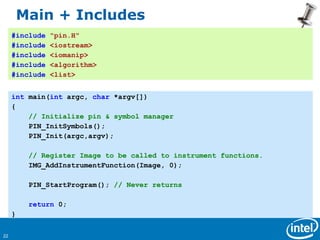 Binary instrumentation - dc9723 | PPT