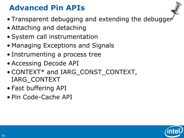 Binary instrumentation - dc9723 | PPT
