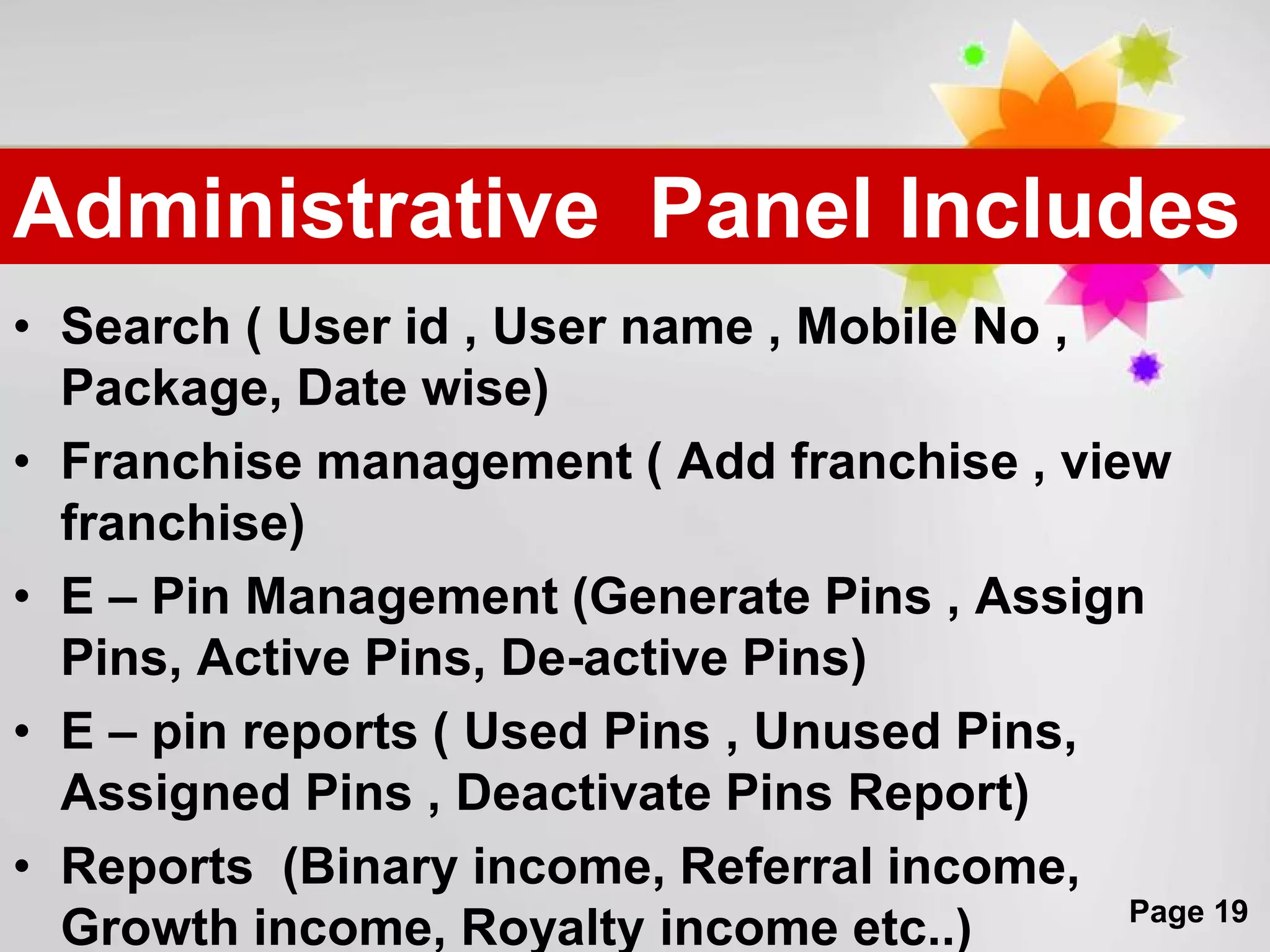 Binary mlm, matrix mlm plan, binary mlm calculator, binary network ...