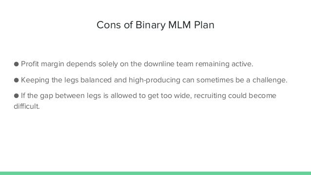 Binary MLM Plan & Its Working | PPTX