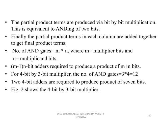 Binary multipliers | PDF | Computer Software and Applications | Computing
