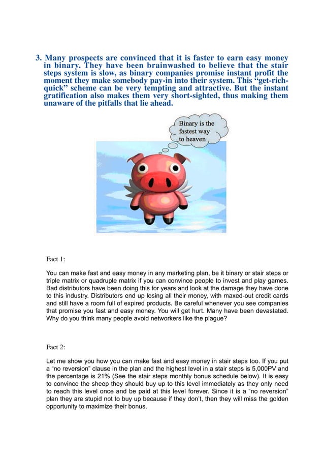 Binary markrting plans | PDF