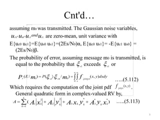 Binary non coherent in random phase channel | PPTX | Physics | Science