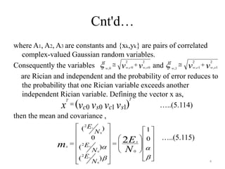 Binary non coherent in random phase channel | PPTX | Physics | Science
