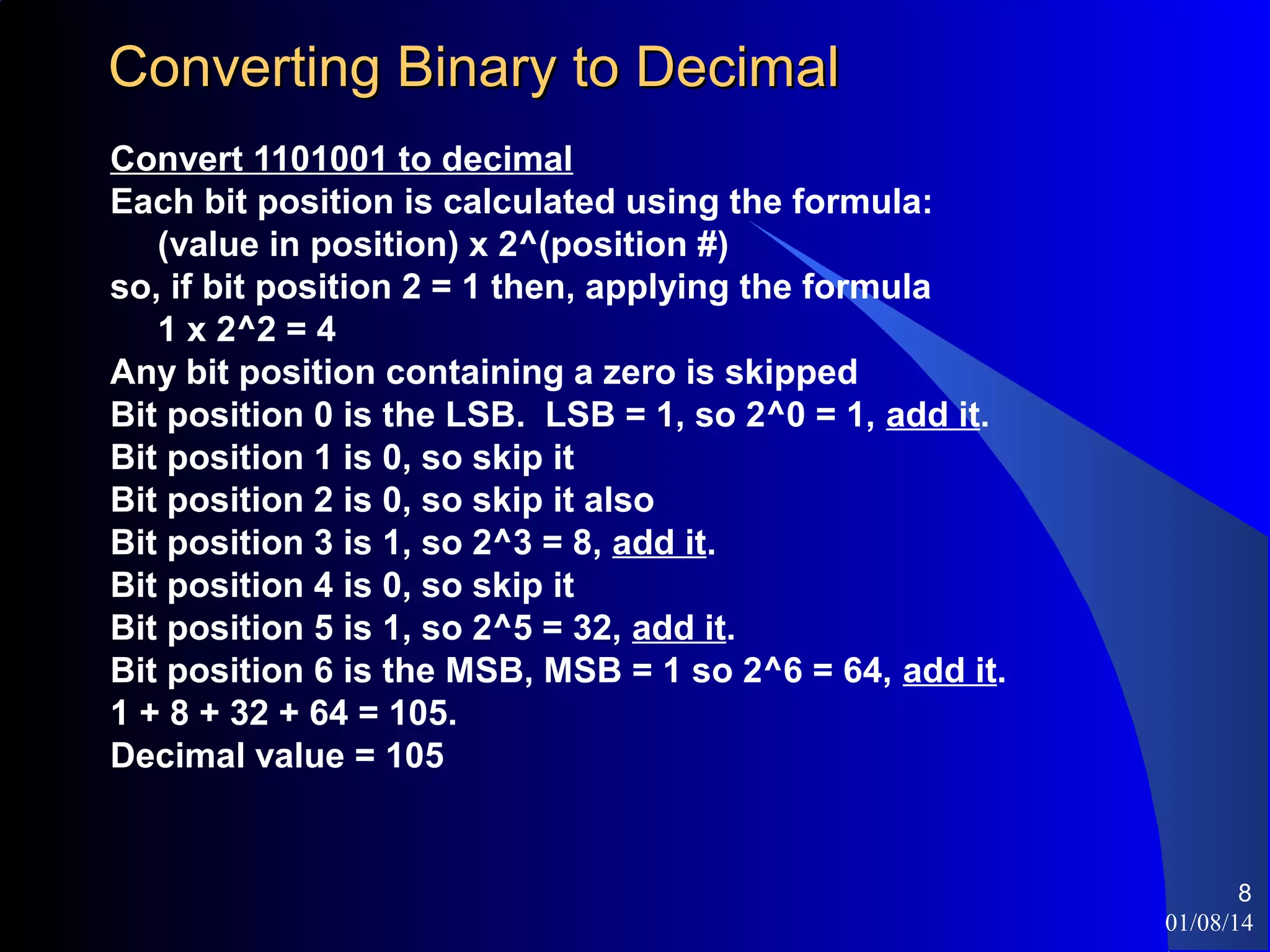 Binary numbers | PPT