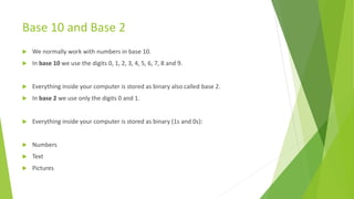 Binary numbers | PPTX