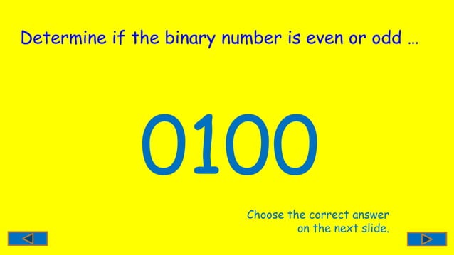 Binary Numbers | PPTX