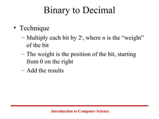 Binary numbersystem | PPT