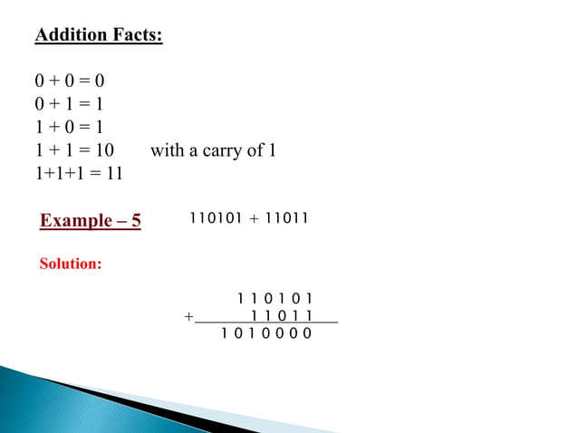 Binary number system | PPTX | Technology & Computing