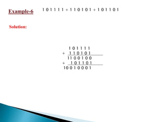 Binary number system | PPTX