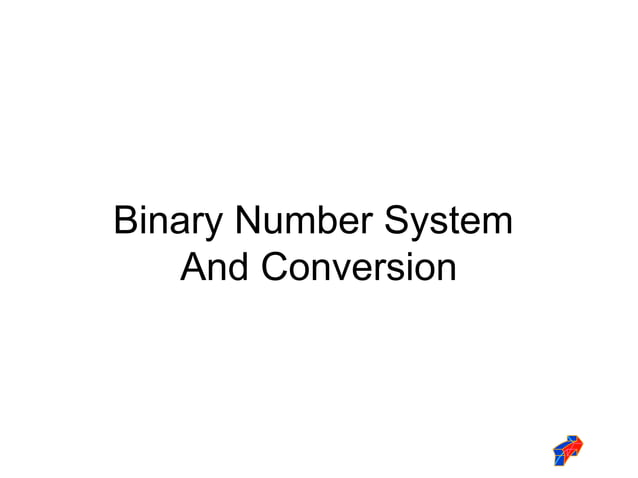 Binary numbersystem1 | PPT