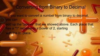 Binary number system (part 1) | PPTX
