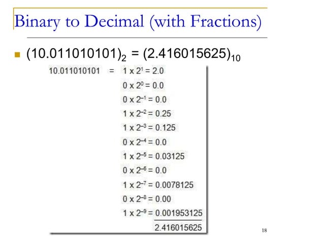 Binary ,octa,hexa conversion | PPT