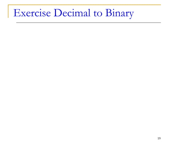 Binary ,octa,hexa conversion | PPT