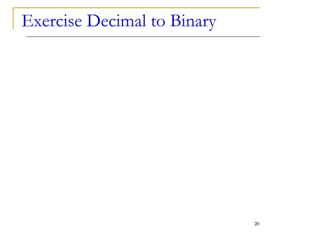 Binary ,octa,hexa conversion | PPT