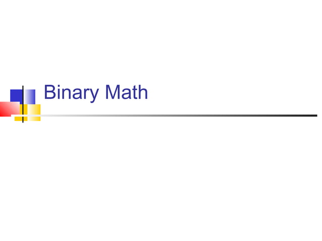 Binary operations | PPT