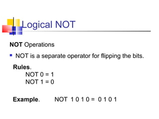 Binary operations | PPT