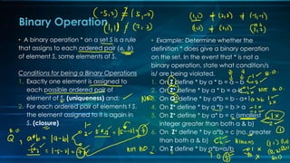 Binary Operations and elementary examples | PDF