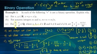 Binary Operations and elementary examples | PDF