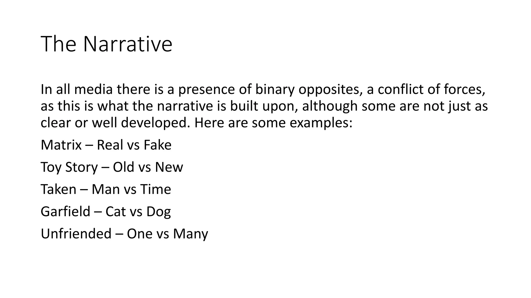 Binary Opposites | PPT