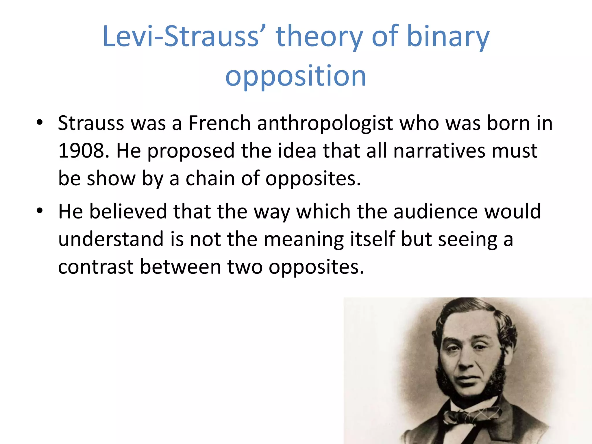 Binary opposition | PPTX