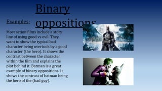 Binary oppositions | PPTX