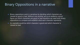 Binary Oppositions | PPTX