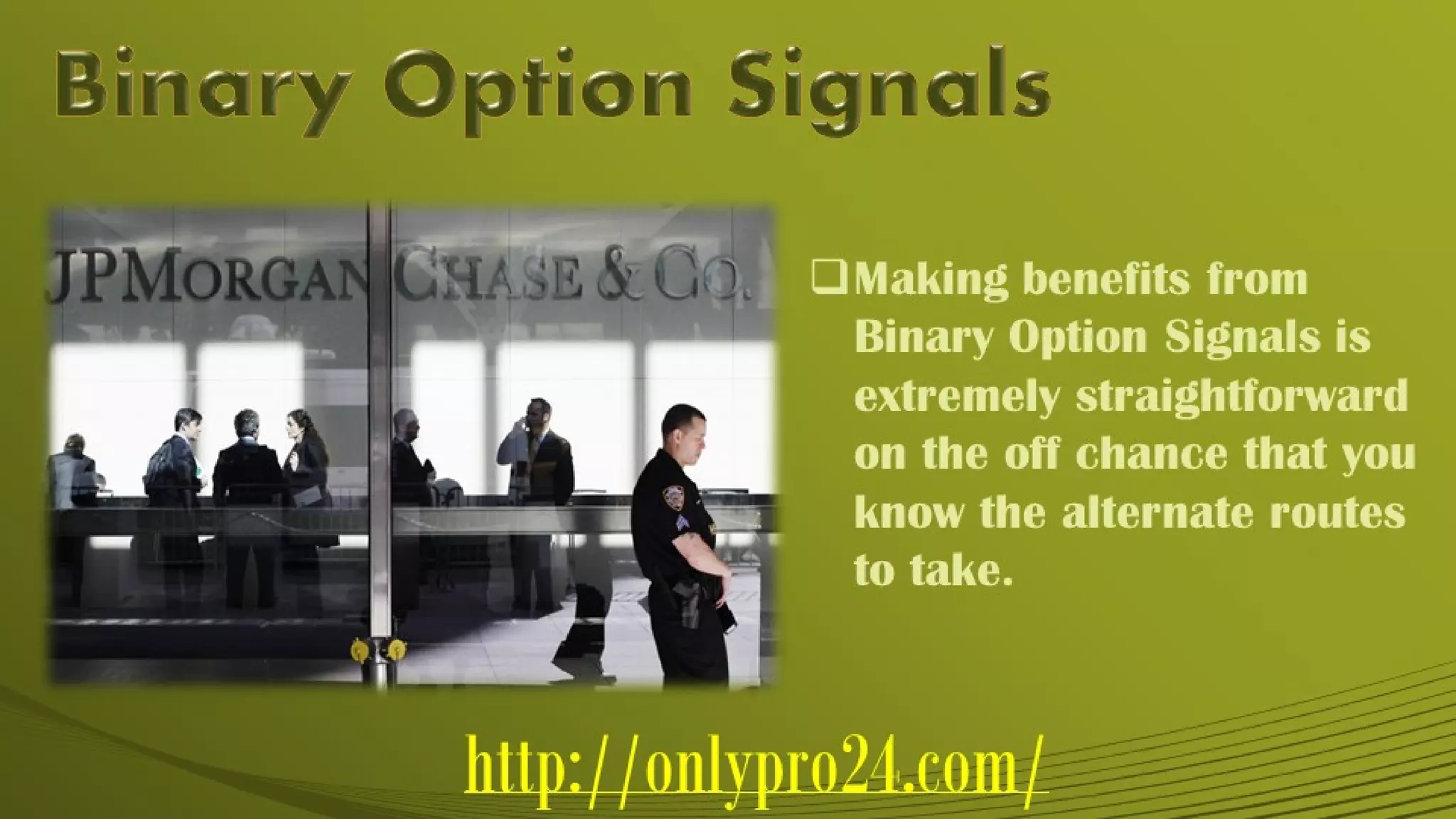 Binary Option Signals | PPT