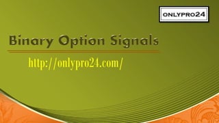 Binary Option Signals | PPT