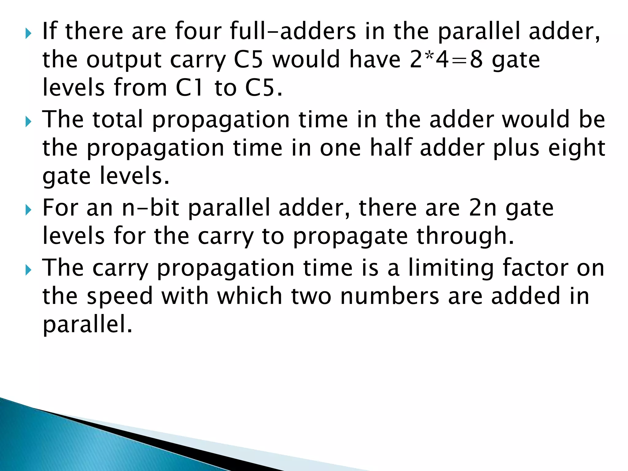 Binary parallel adder | PPTX