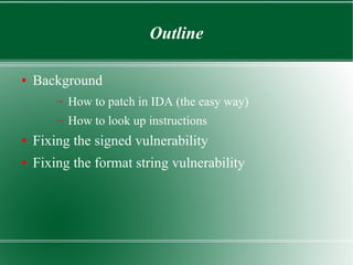 Binary Patching | PDF | Programming Languages | Computing