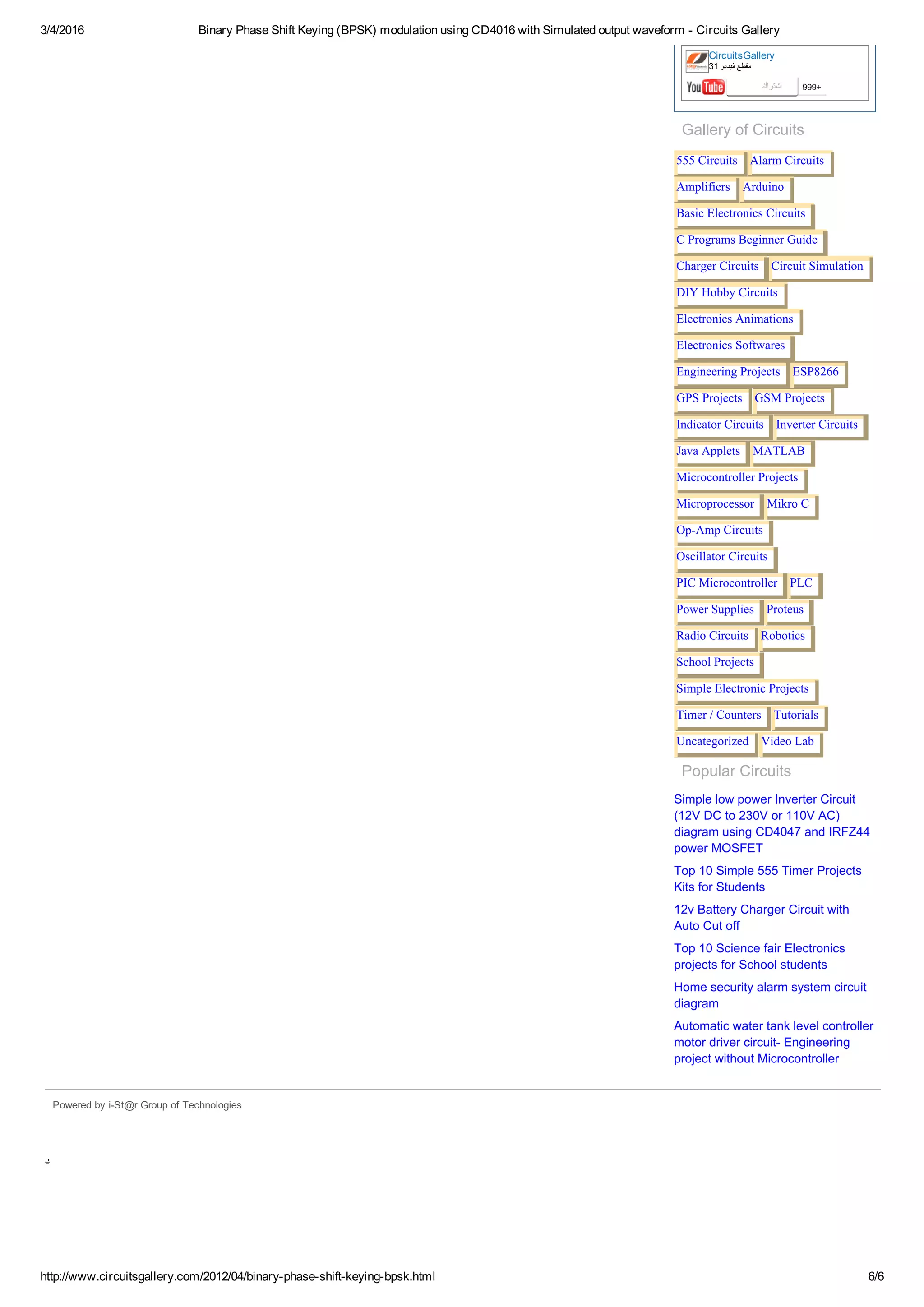 Binary phase shift keying (bpsk) | PDF
